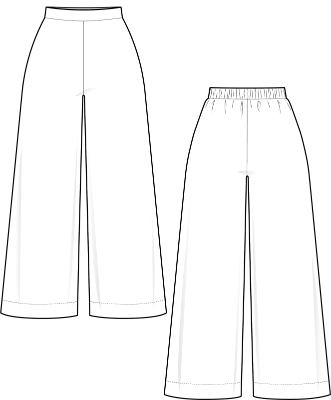 P03S Die Palazzo Broek Pdf Patroon Standaard S-4XL